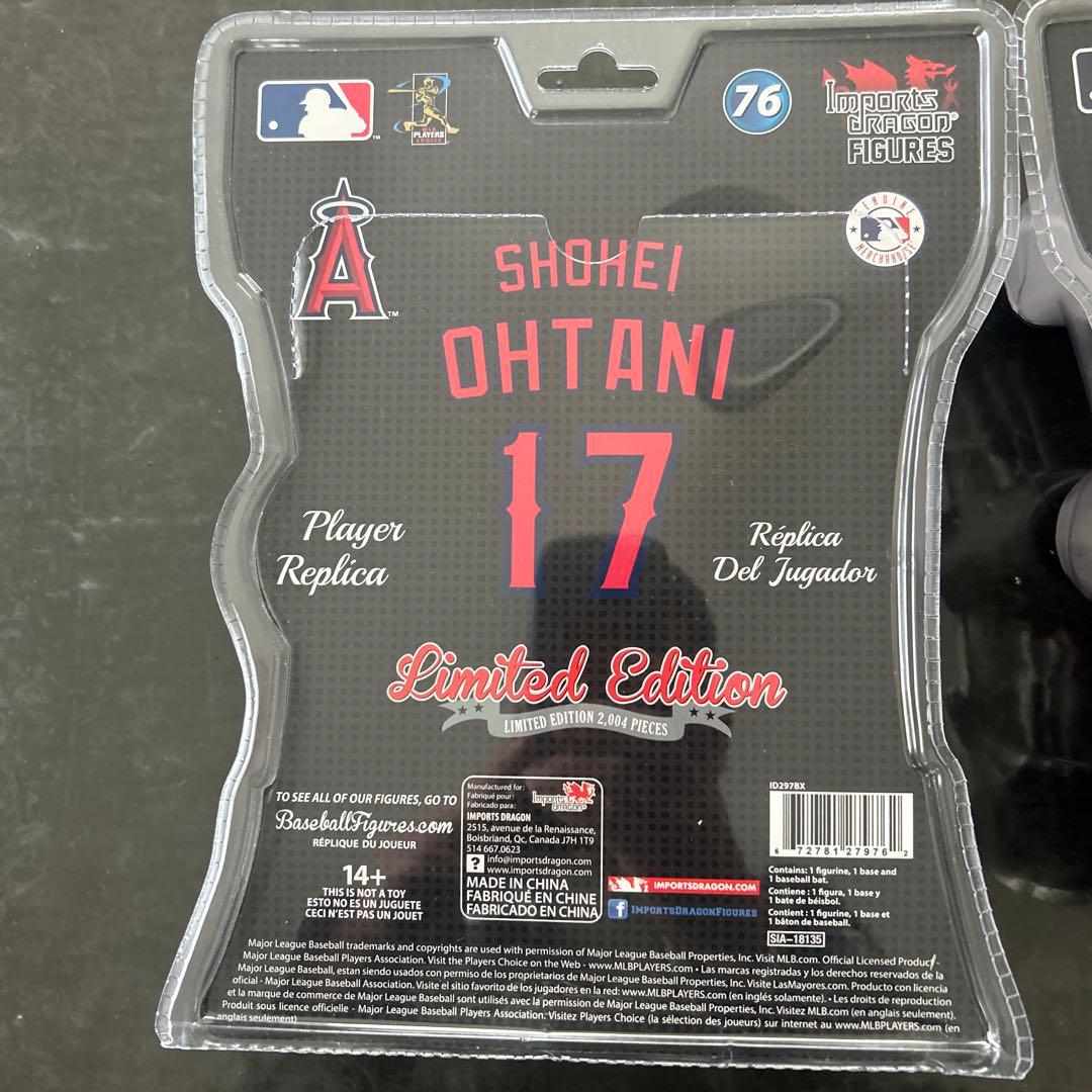 2018 大谷翔平 フィギュア 3体セット OHTANI 17 限定版