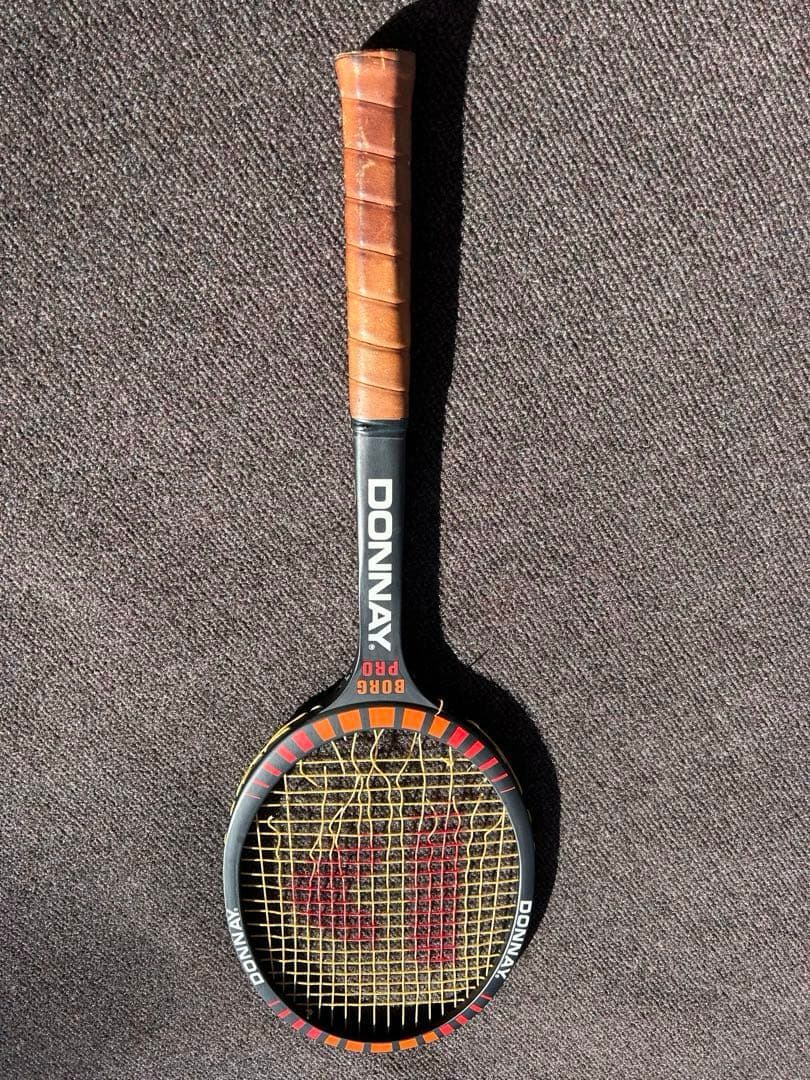 ビィンテージテニスラケットDonnay borg pro ドネービヨンボルグプロ