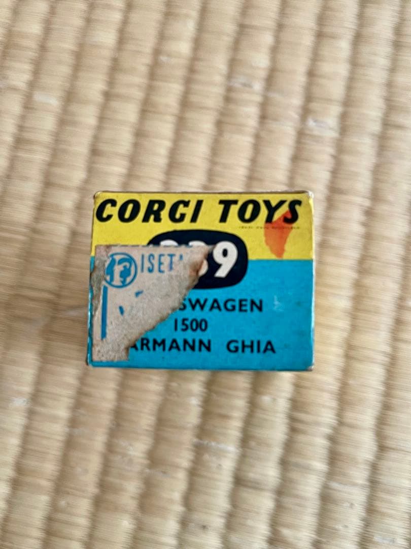 ミニカー Corgi Toys Volkswagen 1500 Karmann Ghia