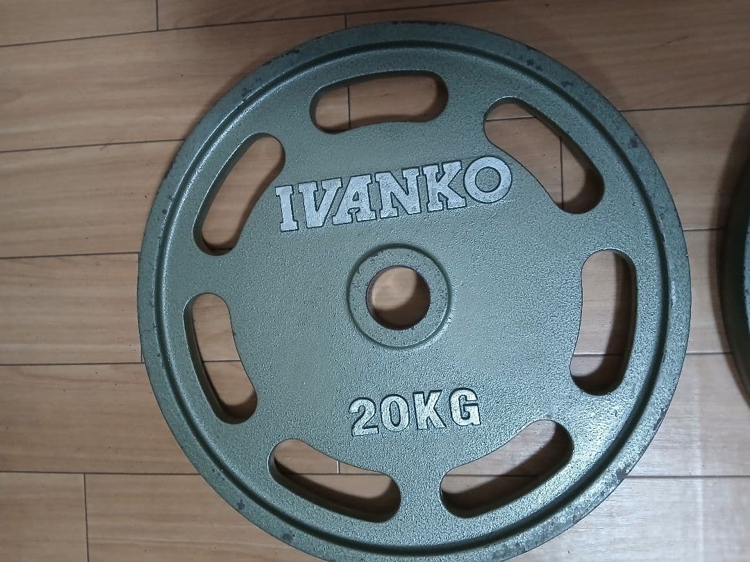 ②IVANKOイヴァンコ ラバープレー20kg x 1枚穴径50mm(同時購入)