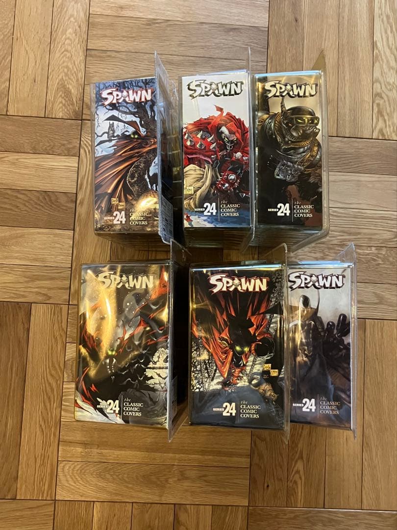 未開封 Spawn Classic Comic Covers 24 6体セット