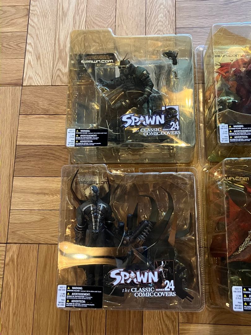 未開封 Spawn Classic Comic Covers 24 6体セット