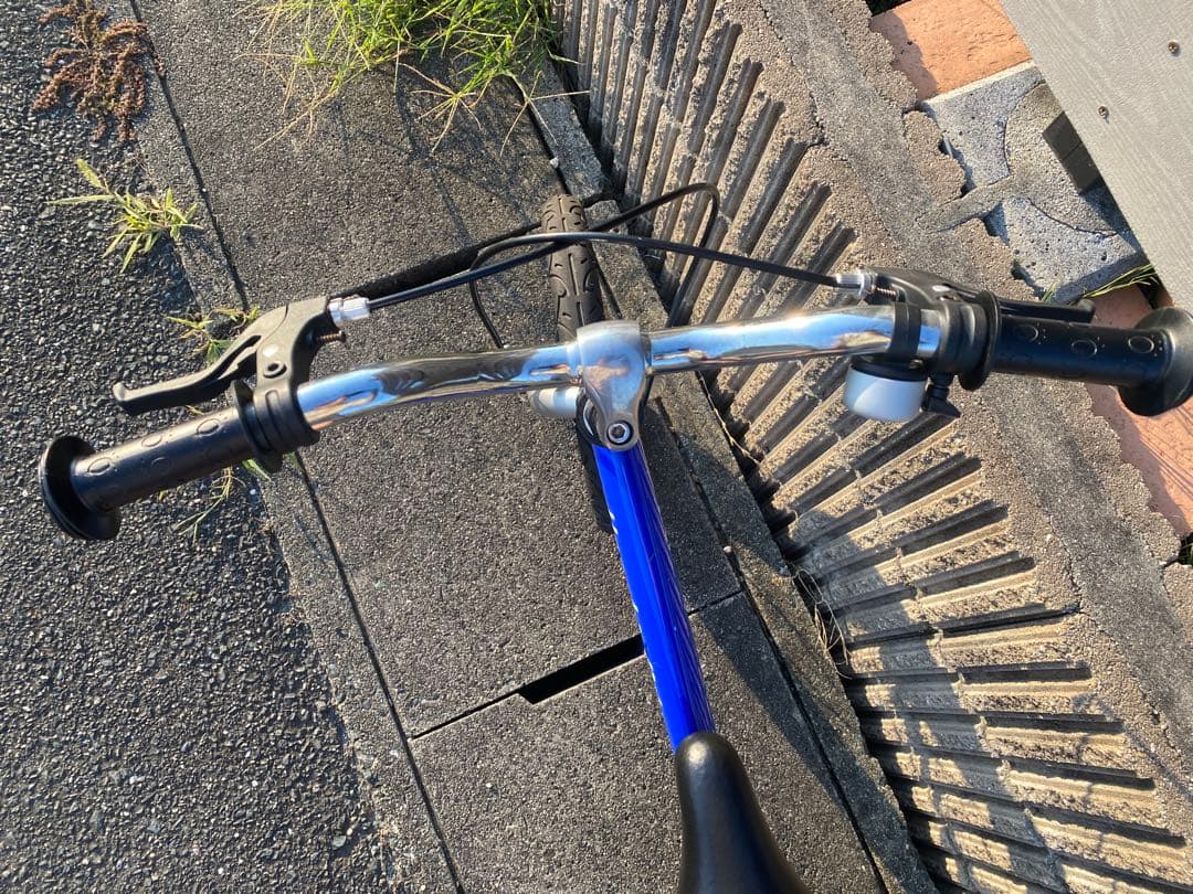 へんしんバイクx14 青　幼児〜小学生まで長く使えるモデルです