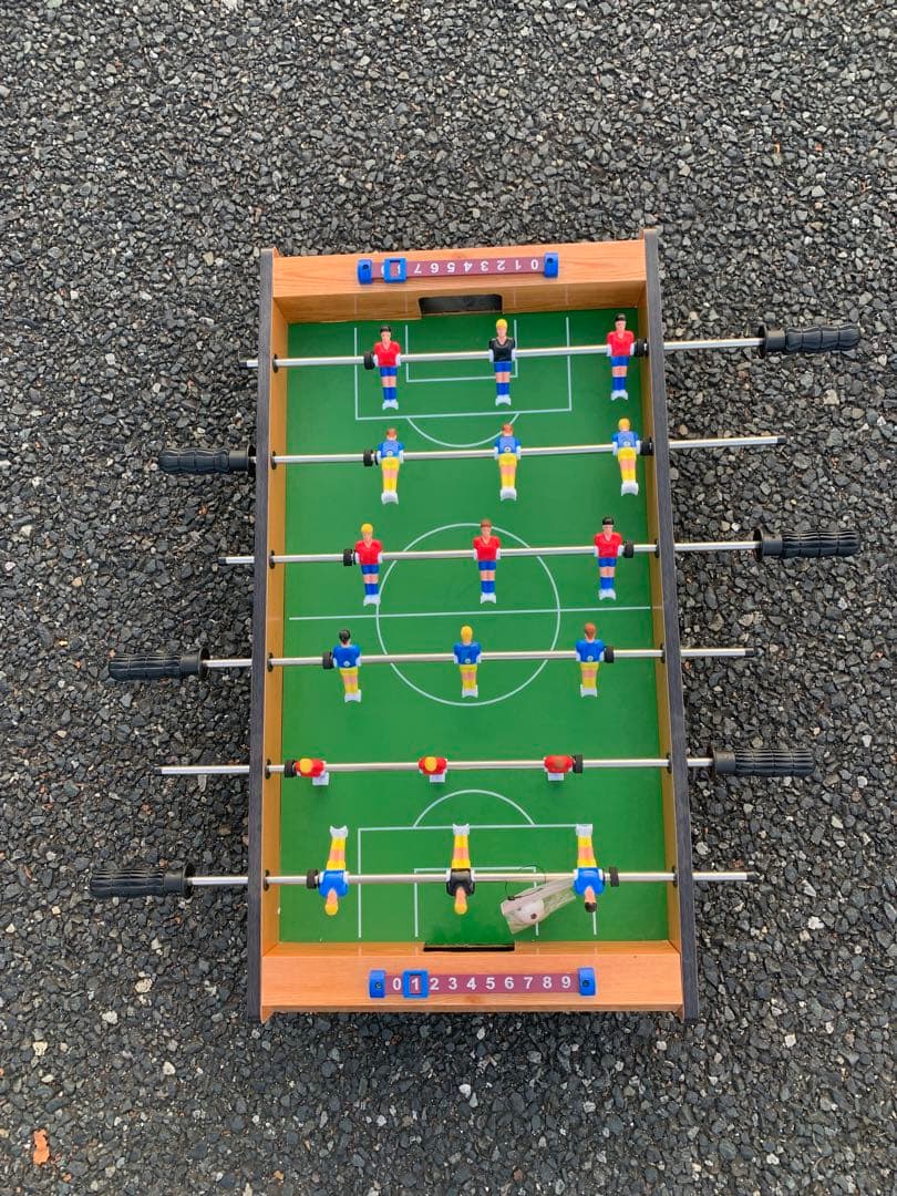 サッカーゲーム　テーブルサッカー　２人用　玩具