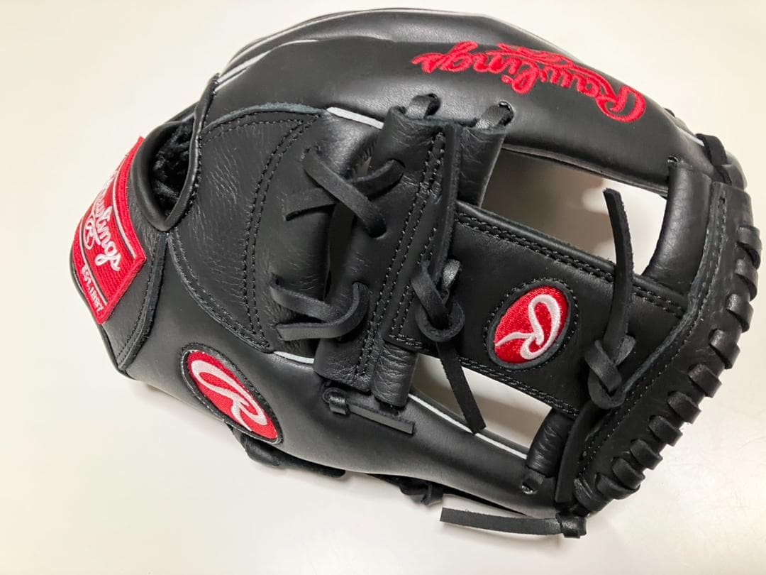 ローリングス黒 Rawlings軟式野球 /ソフトボール兼用グラブ 成人用