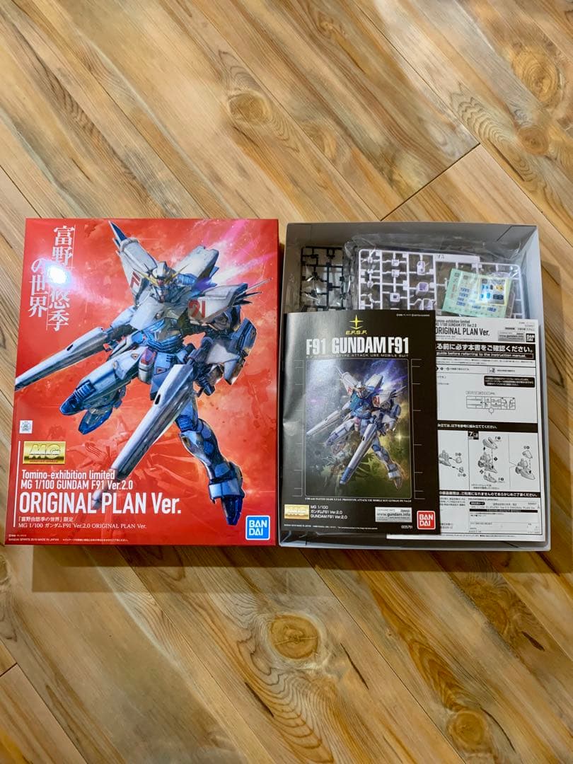 新品 富野由悠季の世界 限定 MG 1/100 ガンダムF91 Ver.2.0
