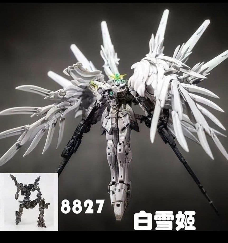 白雪姫ウイングガンダム 金属フレーム 未組立