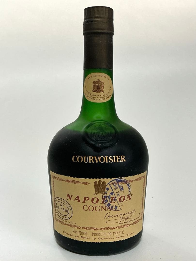 古酒　COURVOISIER ナポレオンコニャック 【197？】(3本)