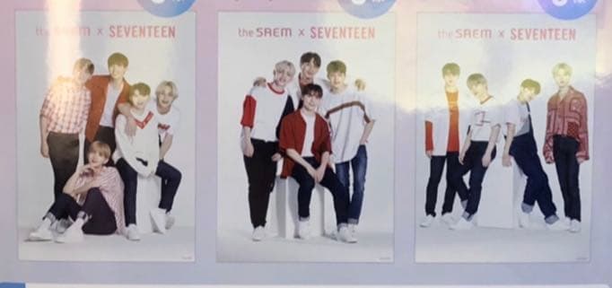 SEVENTEEN THESAEM ポスター