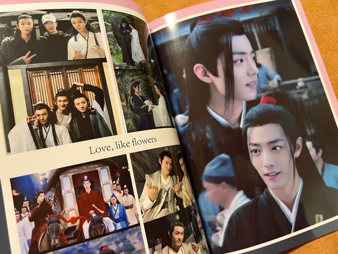 陳情令　博君一肖 王一博肖戦「LOVE LIKE FLOWERS」写真集