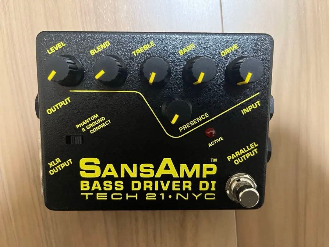 TECH 21 SANSAMP BASS D DI 美品
