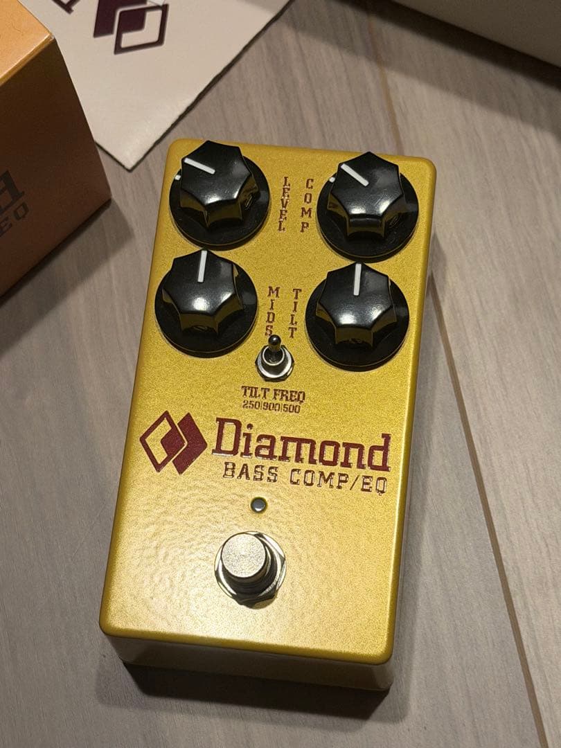 BASS COMP/EQ Diamond Pedals ベースエフェクターコンプ