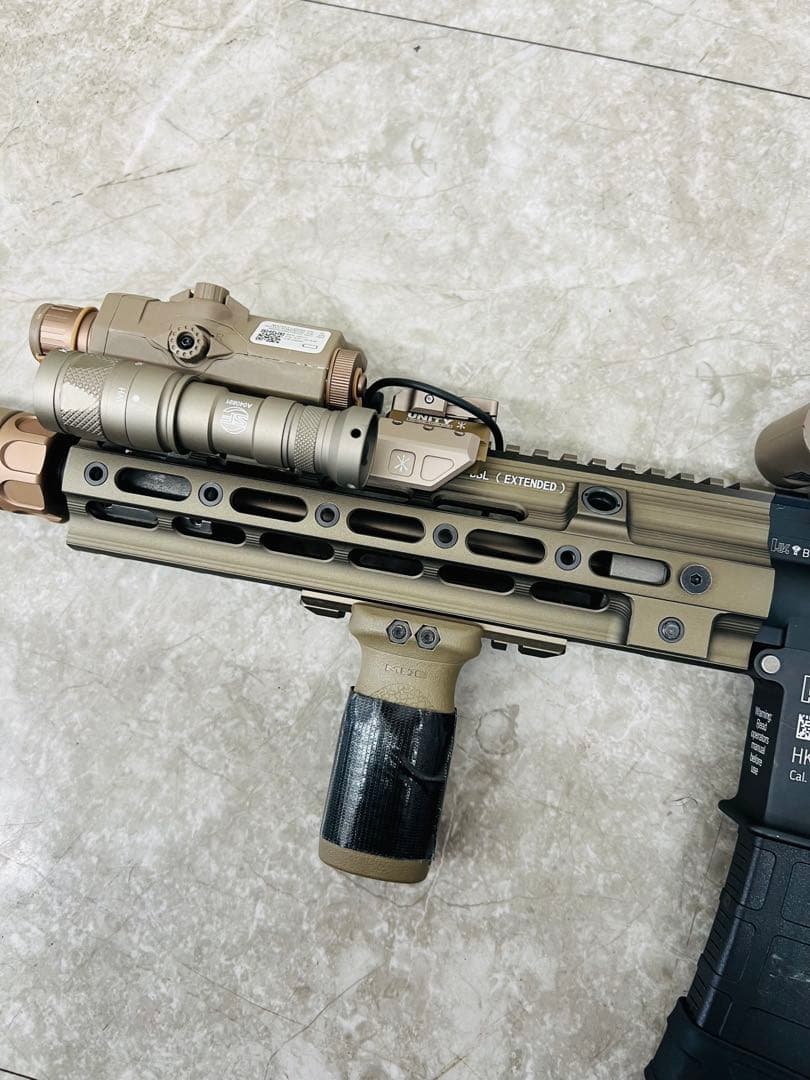 HK416D システマ　PTW 電動ガン　MAX2 トレポン　GEISSELE