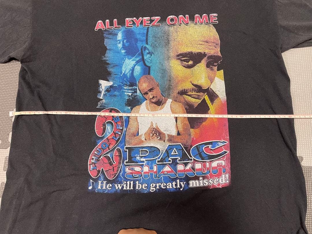 2Pac Tシャツ ブラック