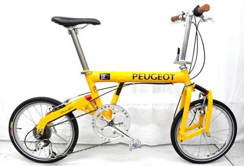 PEUGEOT Pacific 18 折りたたみ自転車走行10km