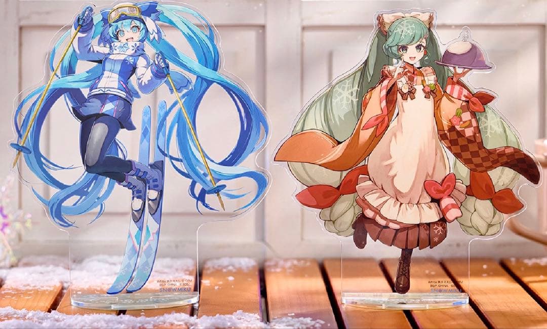 一番くじ 雪ミク HatsuneMiku ビックアクリルスタンド コンプ