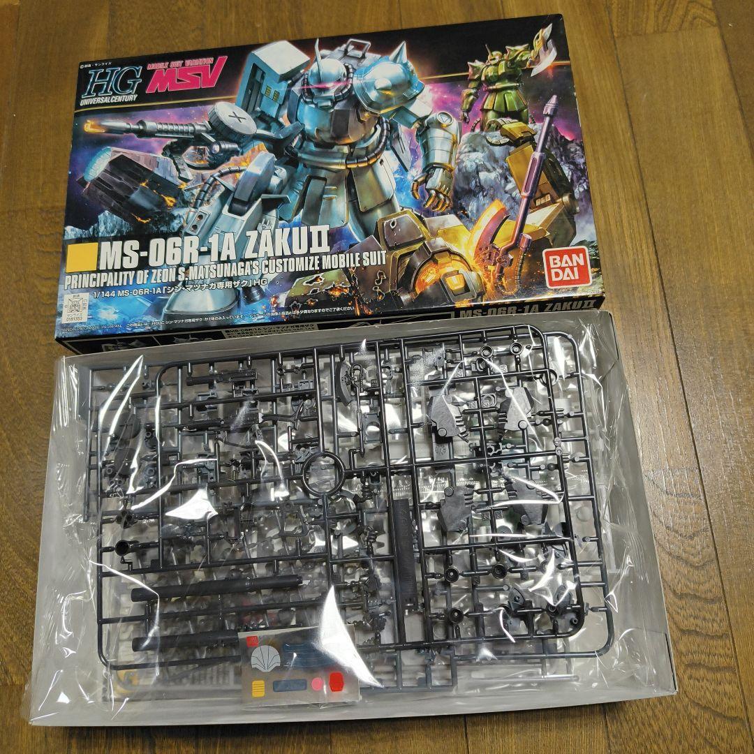 【新品未組立】HG シンマツナガ専用ザク ゲルググJ ジョニーライデン専用ザク
