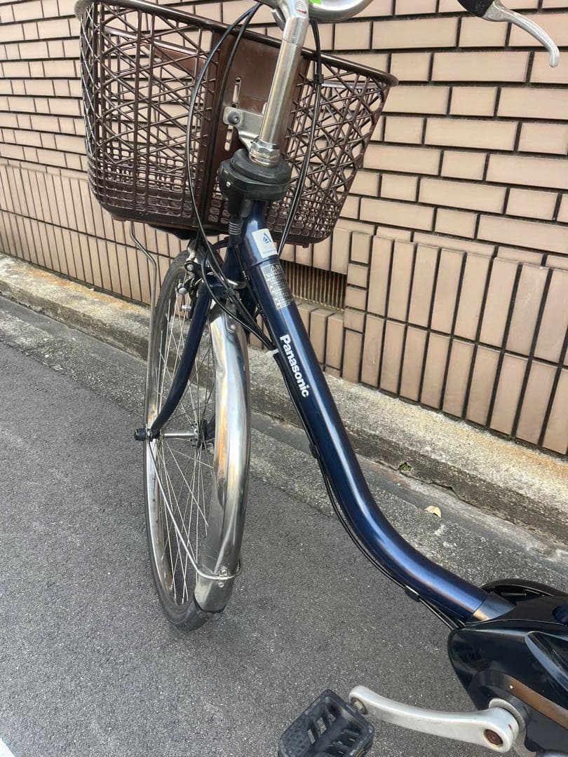 電動アシスト自転車 ネイビーパナソニック