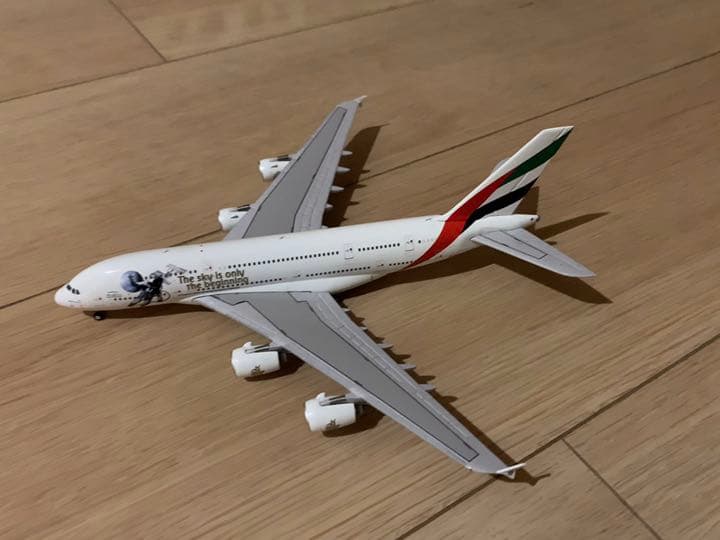 航空機・ヘリコプター Gemini Jets Fly Emirates A380-800 1/400