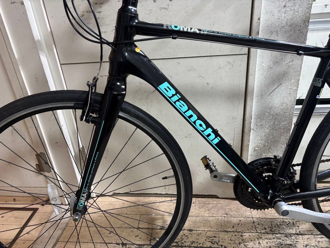 Bianchi Roma IV ビアンキローマ4クロスバイク ブラック
