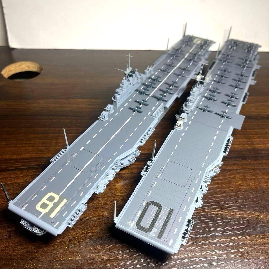 1/700 アメリカ海軍　航空母艦　ハンコック　ヨークタウンⅡ 2隻セット