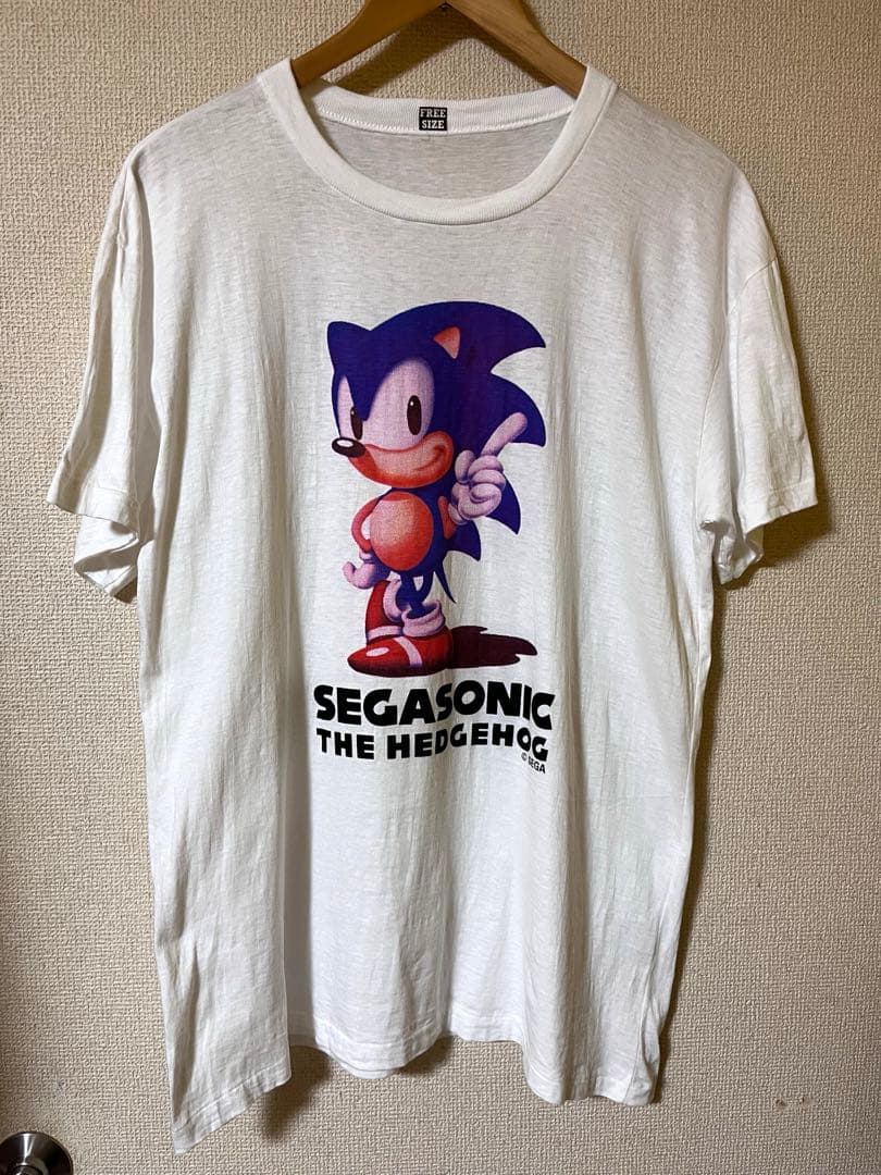 SEGA セガ SONIC THE HEDGEHOG ソニック Tシャツ