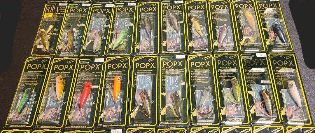 Megabass POP X 新品・未開封・未使用54点セット
