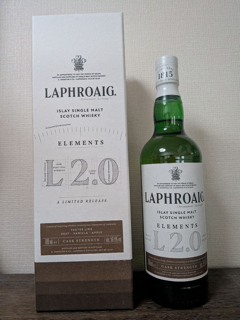 ウイスキー LAPHROAIG ELEMENTS L2.0