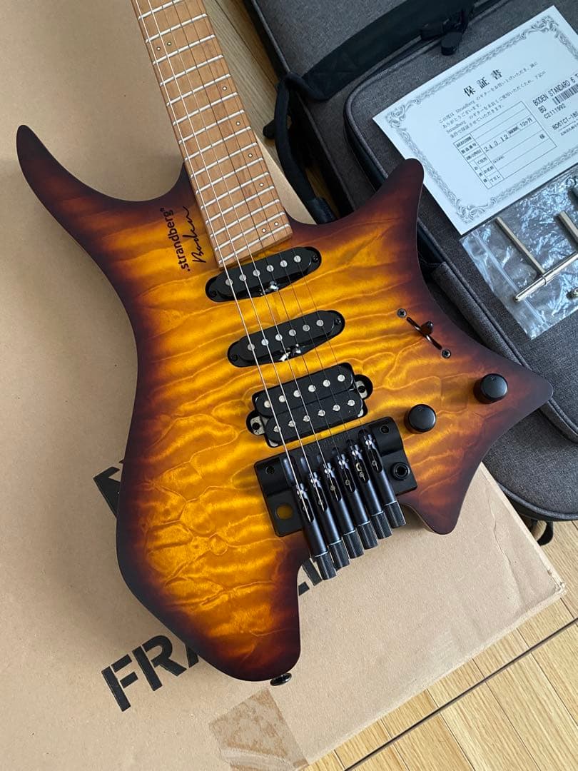 strandberg boden standard6 trem 直筆サイン入り