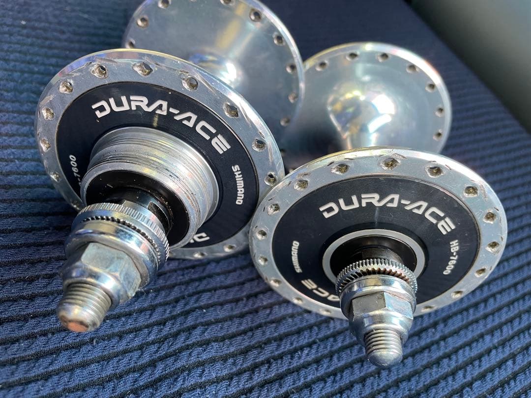 NJS SHIMANO DURAACE ハブ 36H 120mm 競輪　ピスト