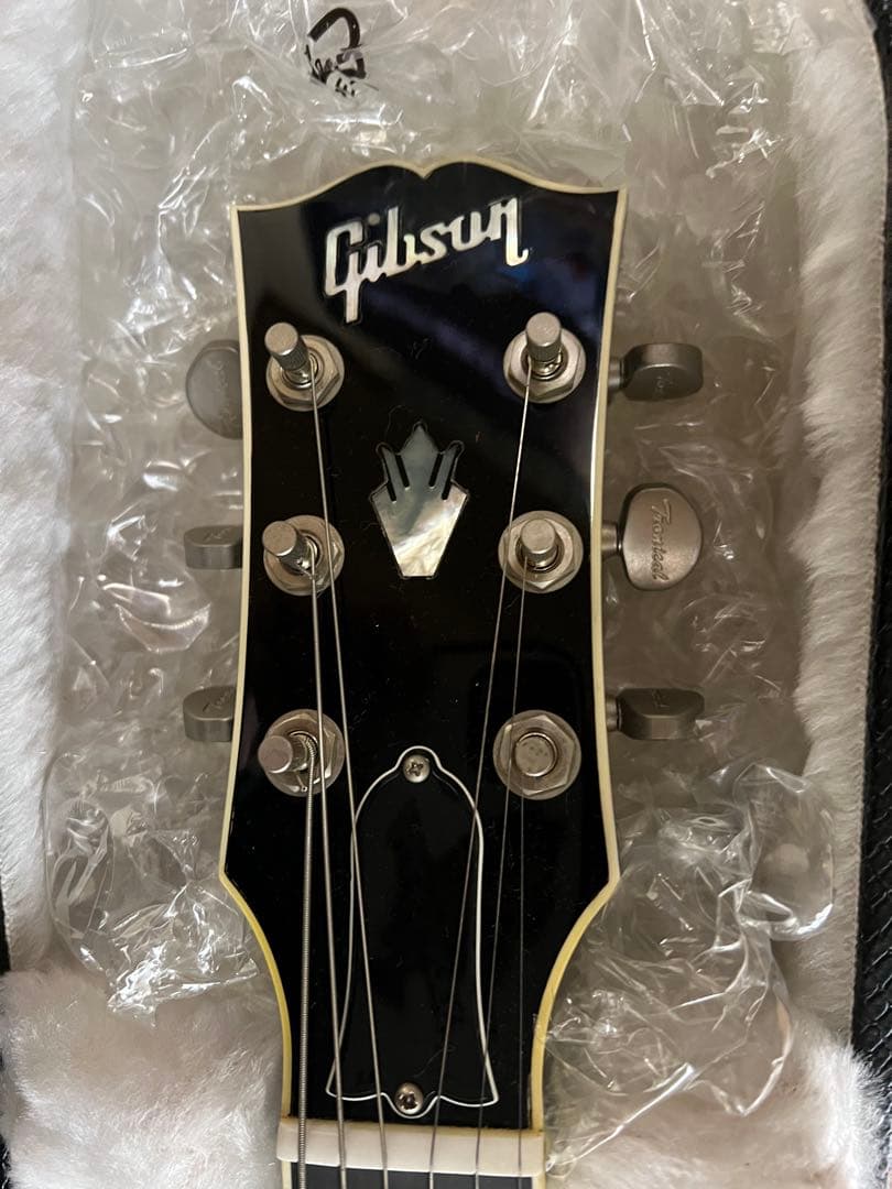 Gibson エレキギター シルバーグラデーション　ロボットギター
