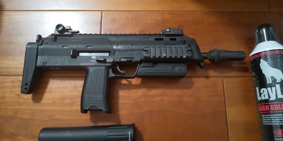 東京マルイ H&K MP7A1 ガスブローバック ガスガン マガジン６本 ガス缶