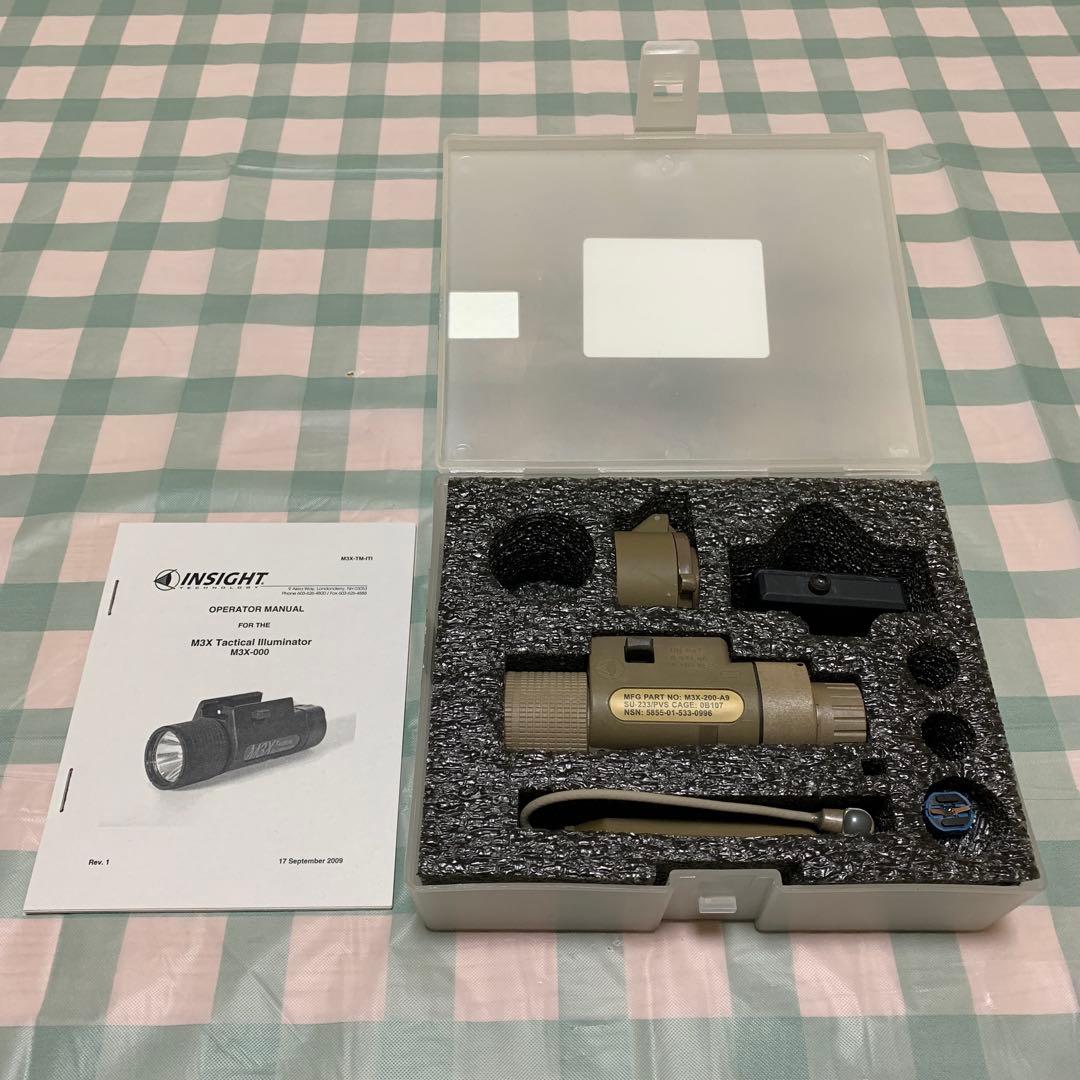 実物　インサイト　M3X Long Gun SU-233 FDE