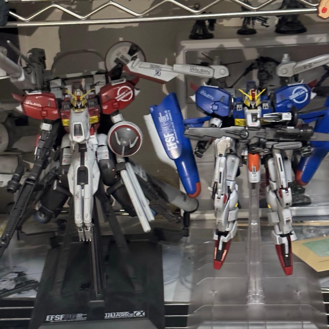 MG EX-S タスクフォース　塗装完成品　プラモデル　ガンプラ
