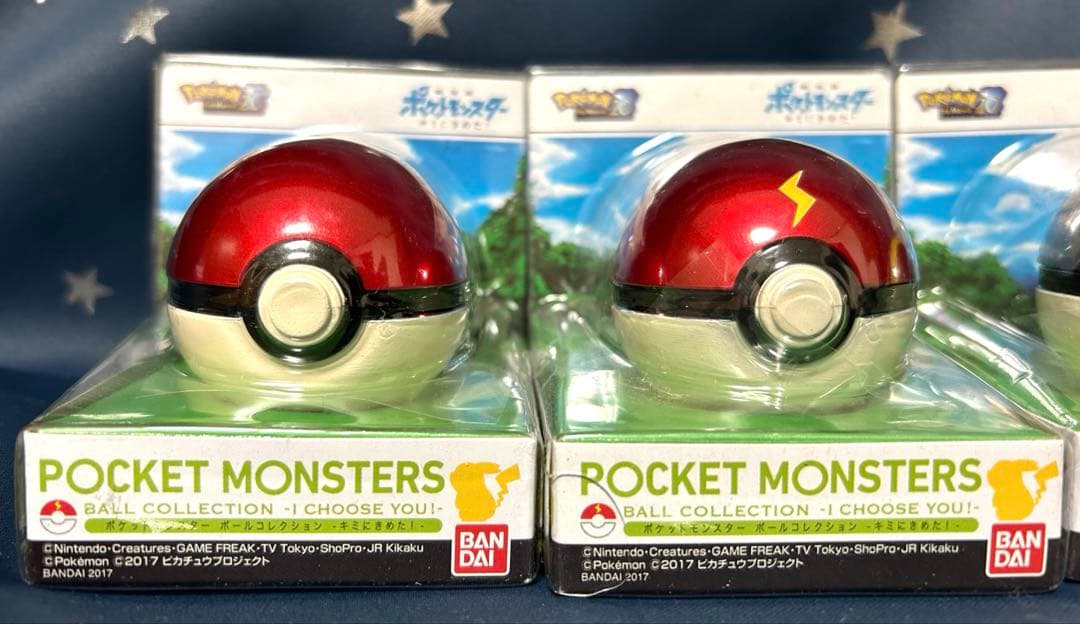 ポケットモンスター モンスターボールコレクション　7個セット