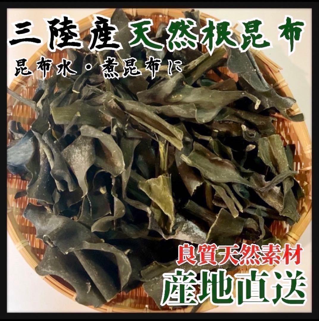 【岩手県産】乾燥根昆布　3kg 粘り強い　昆布茶　希少部位　煮物に最適
