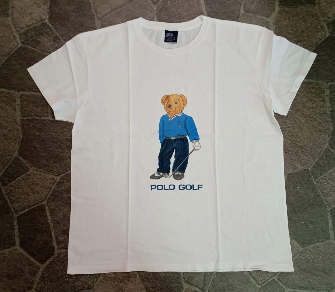 90's POLO ラルフローレン　GOLF ポロベアＴシャツ　3枚セット