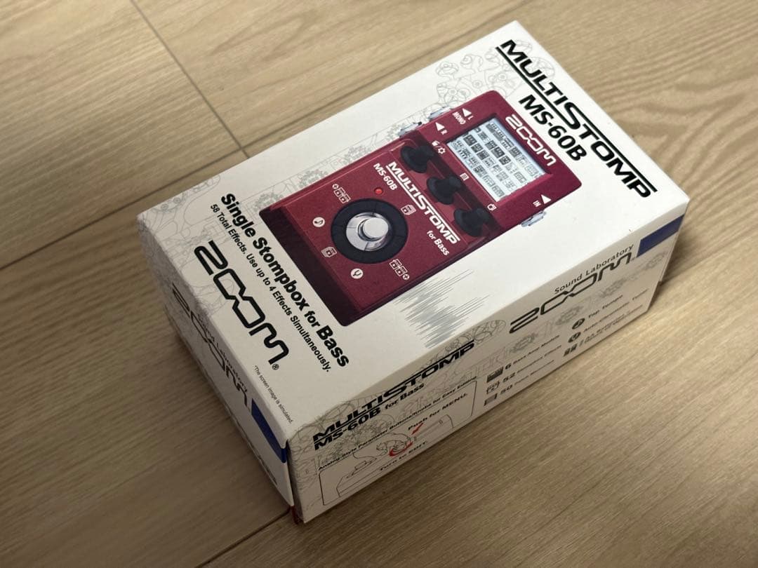 【おまけ付き】ZOOM MS-60B マルチエフェクター