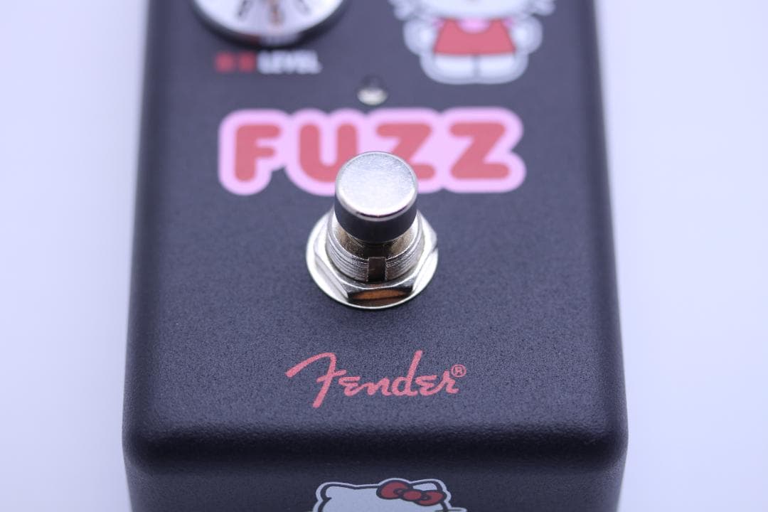 Fender Hello Kitty Fuzz エフェクター 黒 キティ☆