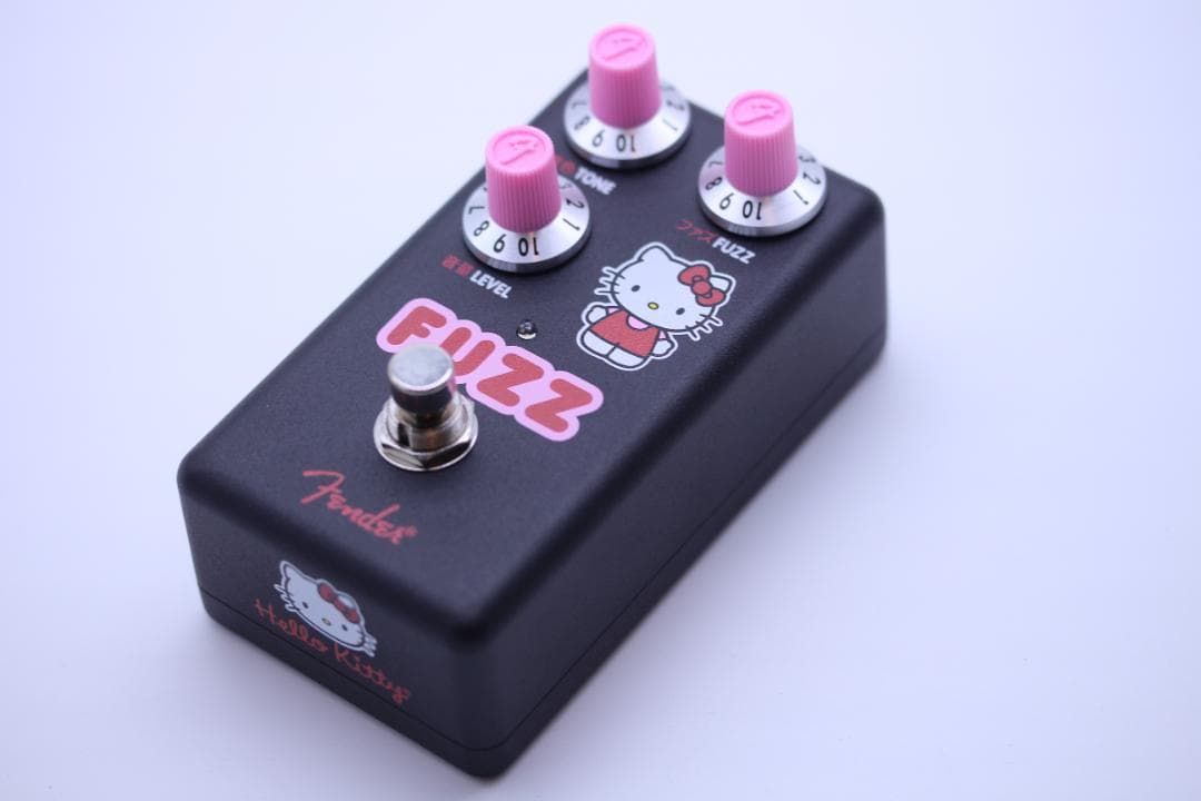 Fender Hello Kitty Fuzz エフェクター 黒 キティ☆