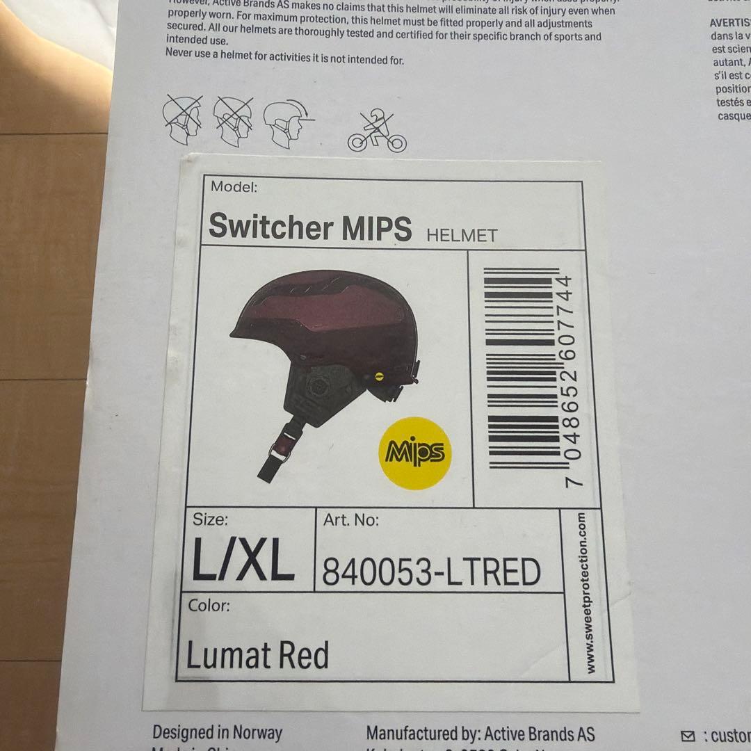 Sweet Protection Switcher MIPS ヘルメットL/XL