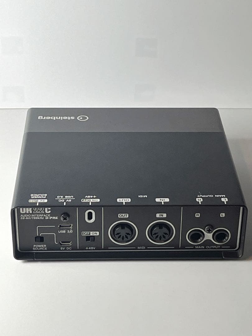 【10月限定価格】Steinberg UR22C オーディオインターフェース