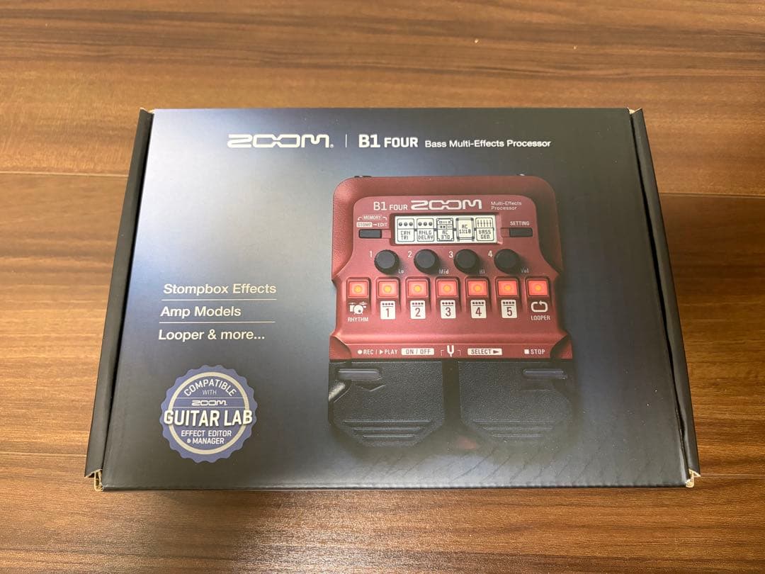 ZOOM B1 FOUR ベースエフェクター