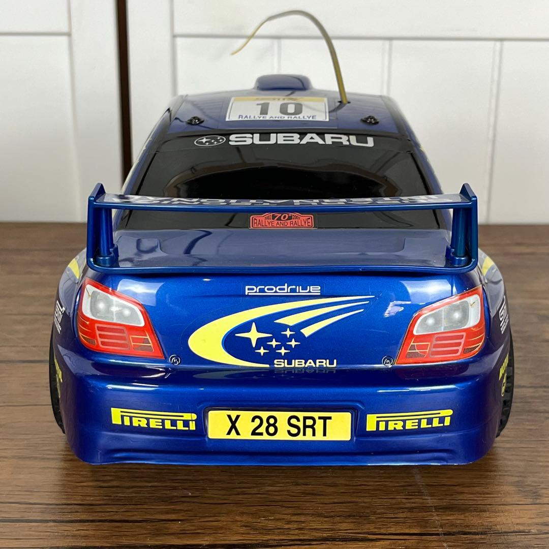 【匿名発送】SUBARU WRX STi ラジコンカー 1/10 動作品