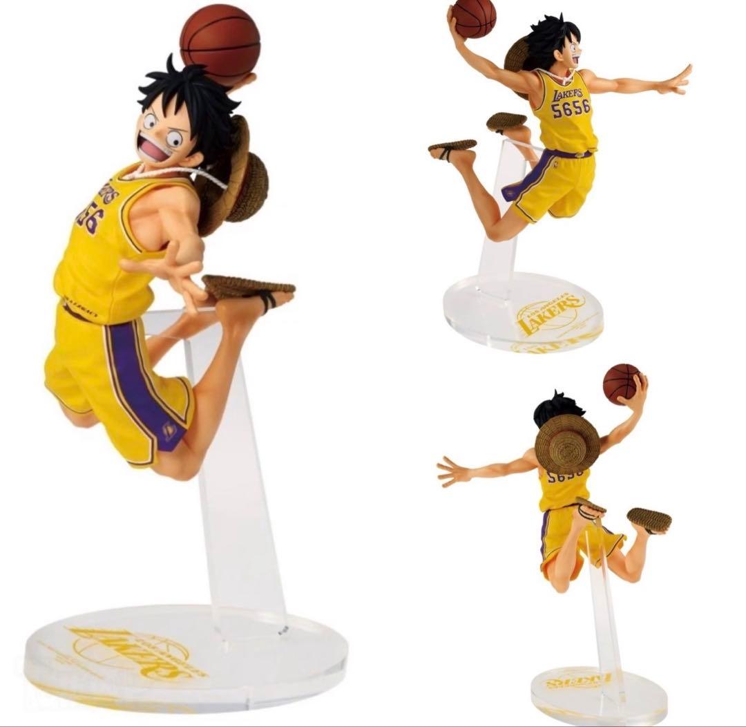 ONE PIECE レイカーズ　NBA フィギュア　ルフィ　MSP