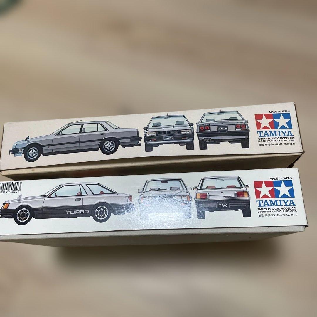 TAMIYA 日産レパードTRXターボ & スカイライン2000ターボGTES