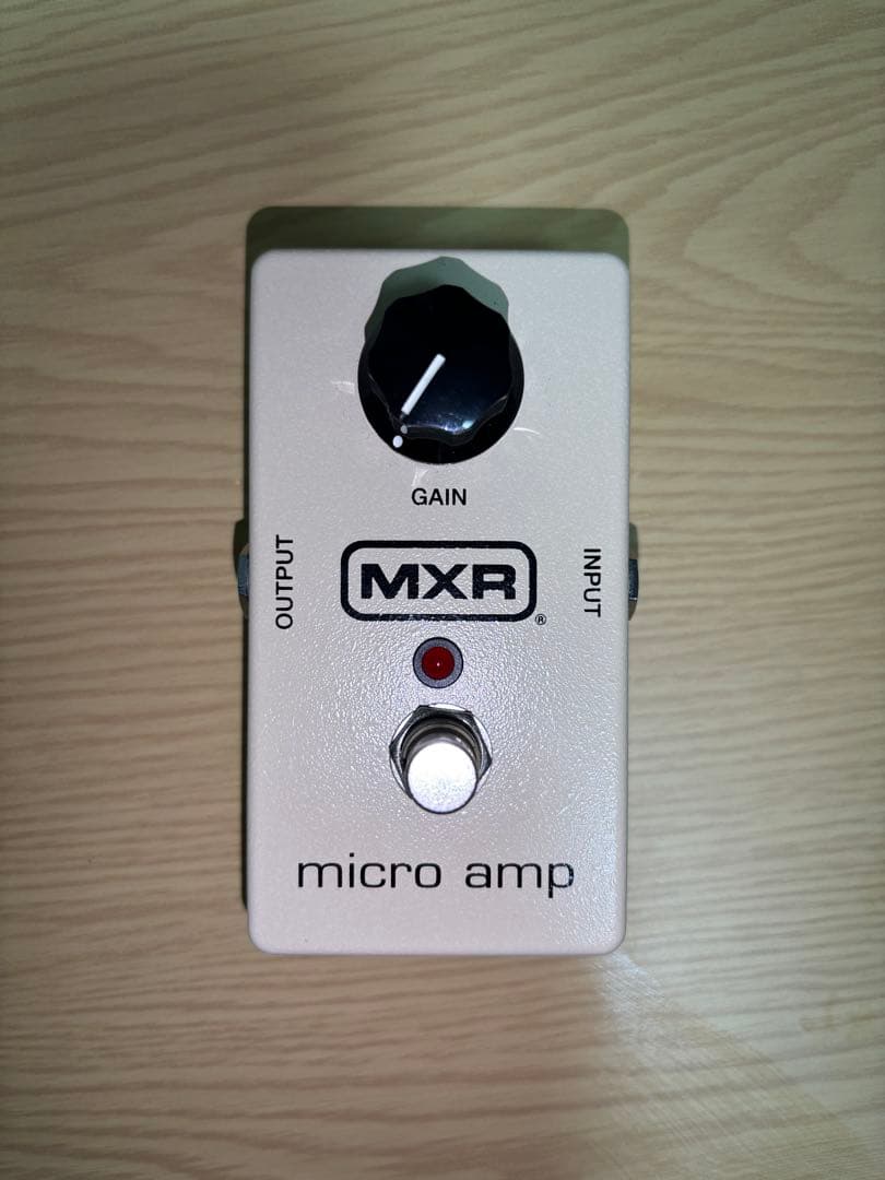 MXR micro amp ギターエフェクター