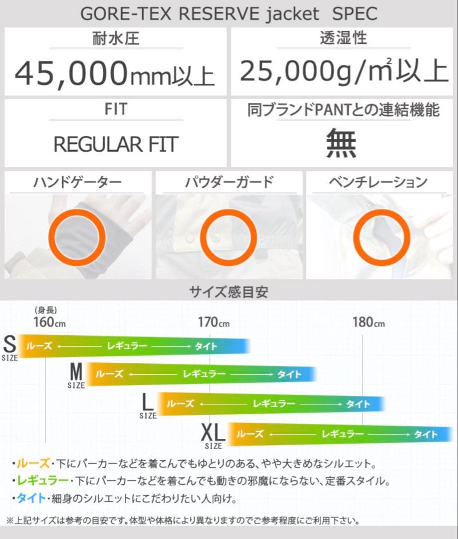 【新品】BURTON GORE RESERVE JK ブラック Lサイズ