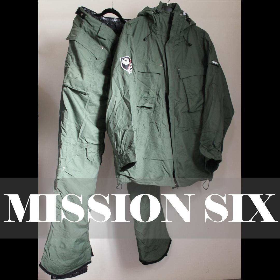 ✨ M6 スノーボードウェア MISSIONSIX ミッションシックス XL
