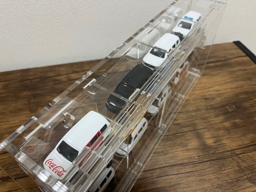 ⭐︎新品⭐︎ミニカーケース　コレクションケース　壁掛け　クリア　送料込み♪